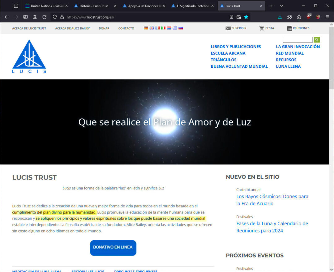 La Teosofía de Helena Blavatsky: "Satán, (…) el verdadero creador y ...